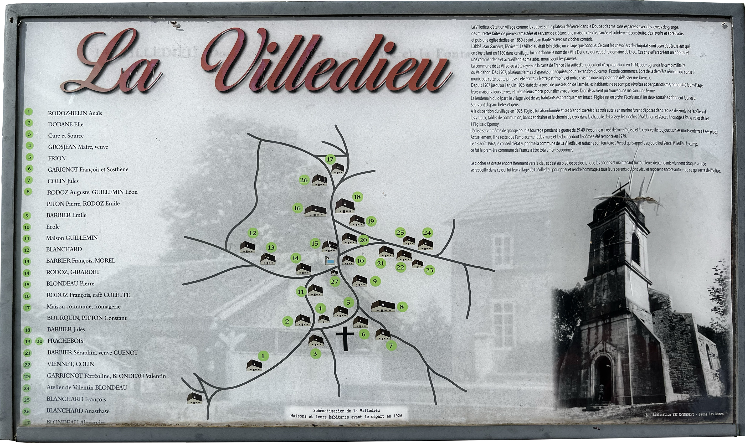 Cartes et plans – La Villedieu